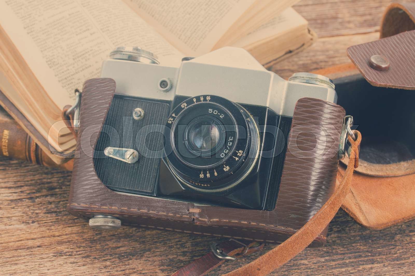 retro photo camera | Stock image | Colourbox