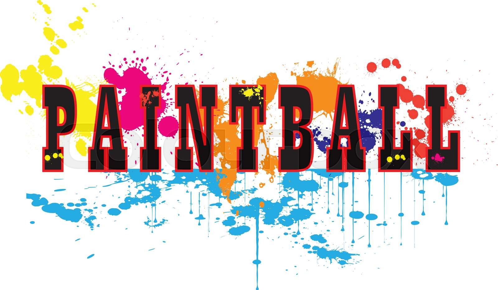 Paintball | Stock vector | Colourbox