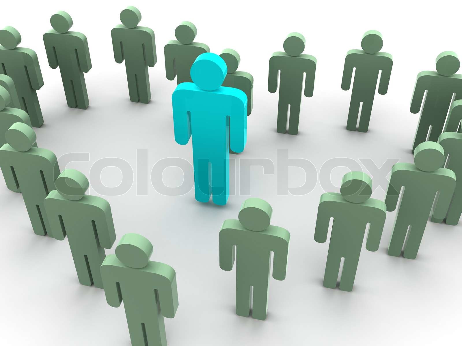 man. 3d | Stock image | Colourbox