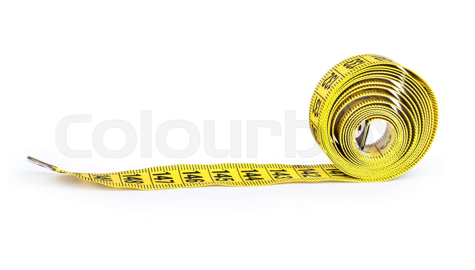 band, waage, millimeter | Stock Bild | Colourbox