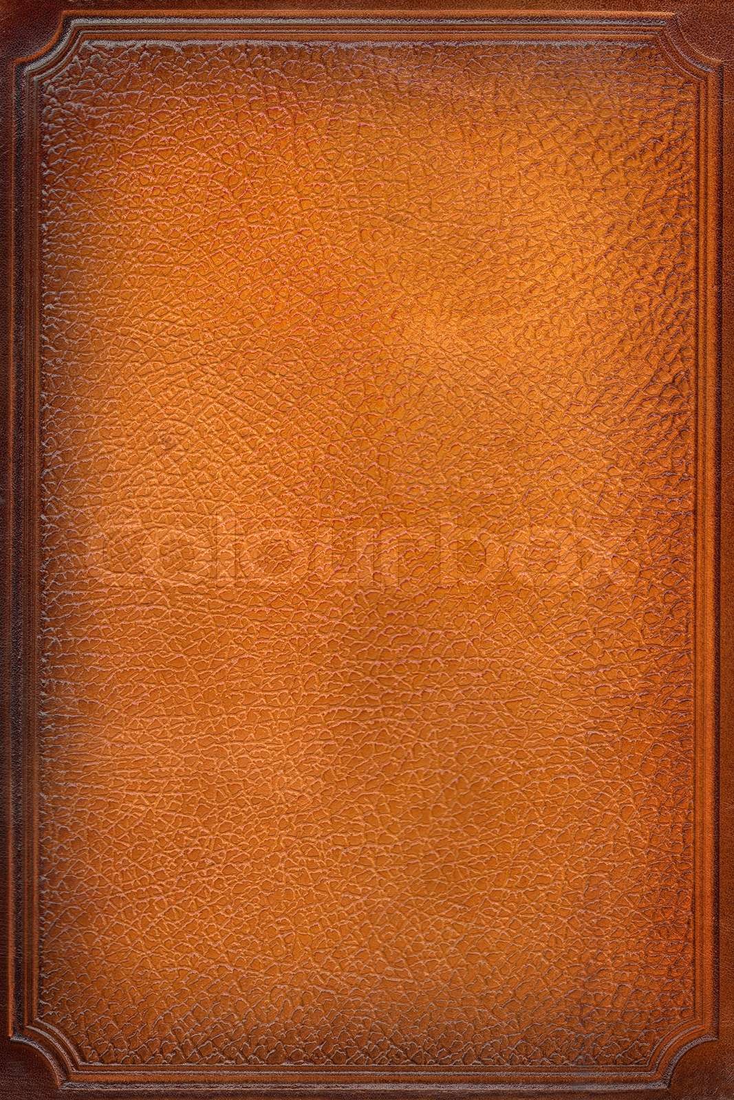 Leather Book Cover Background