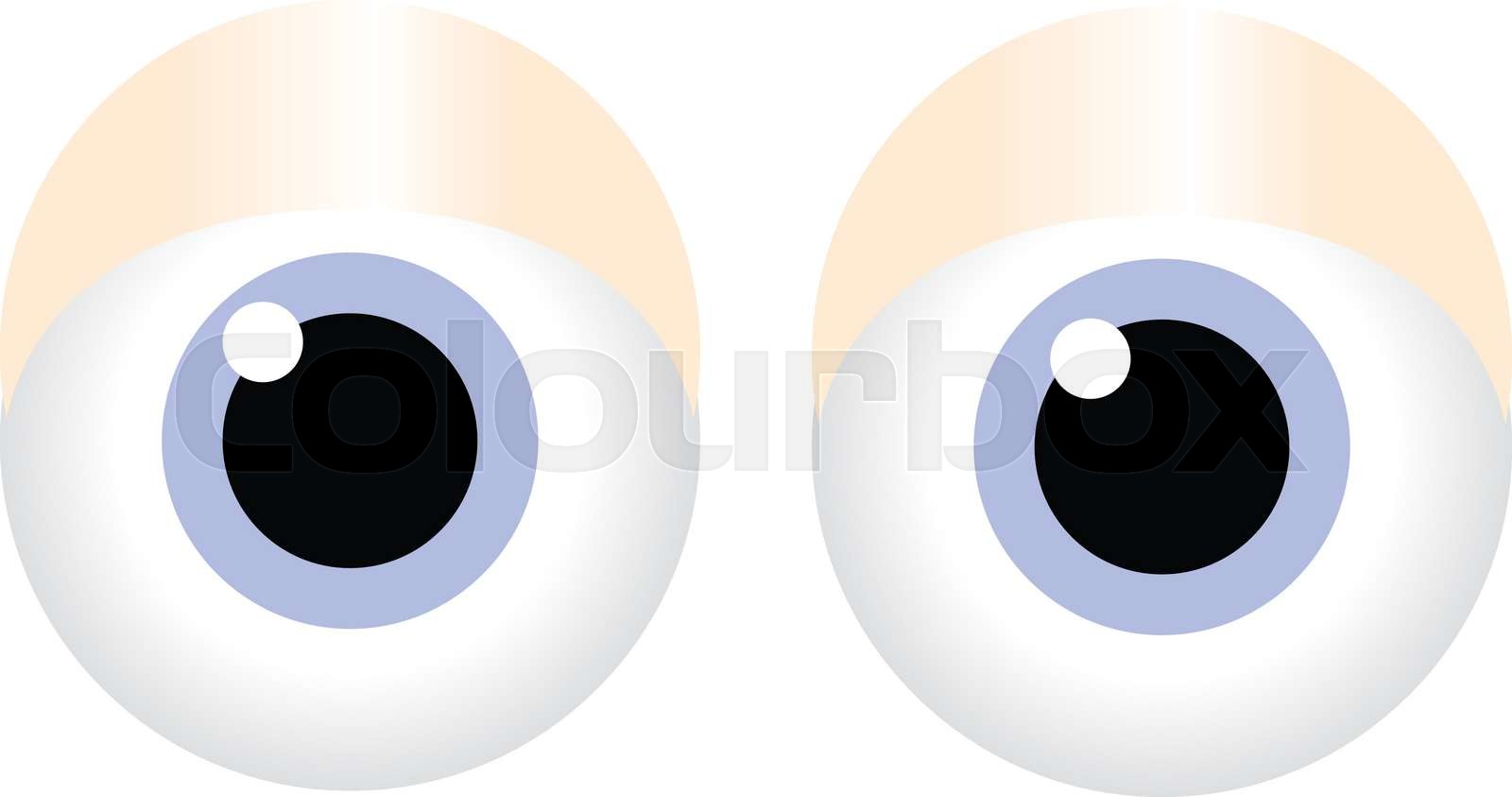 COMIC EYES | Stock vector | Colourbox