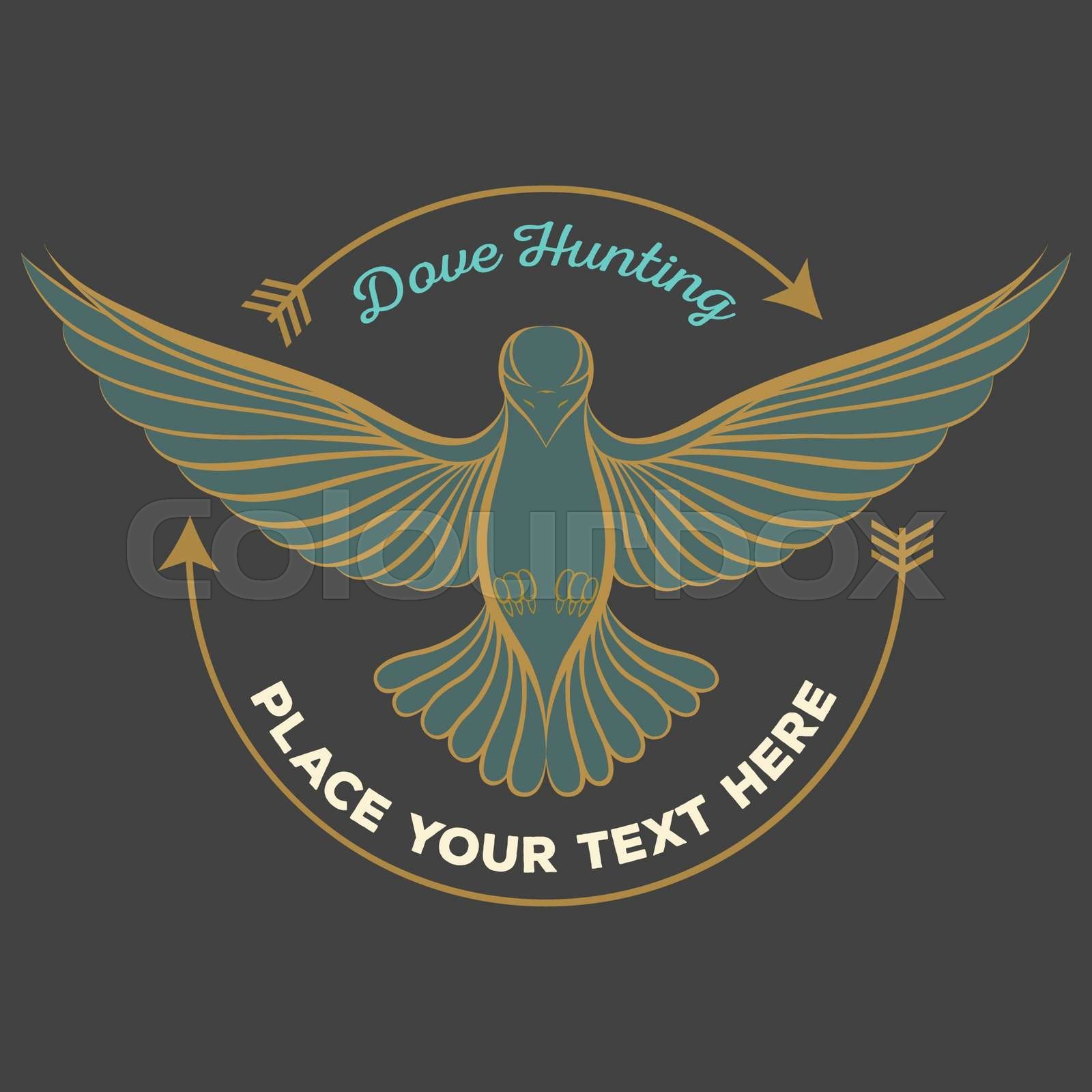 Dove logo | Stock vector | Colourbox