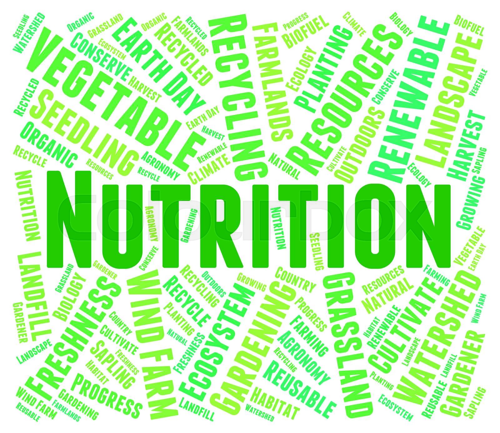 Nutrition Word Shows Food Words And Nutriments Stock Image Colourbox Nutrition Word Shows Food Words And Nutriments Stock Image Colourbox