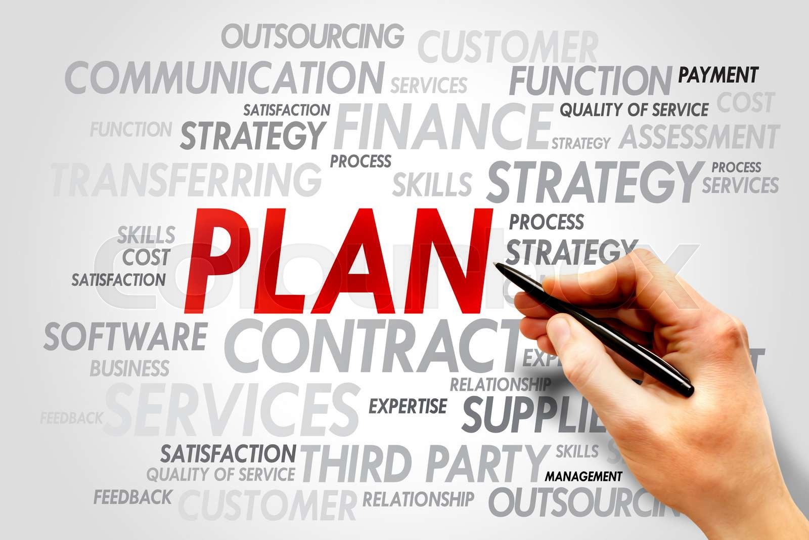 PLAN | Stock image | Colourbox