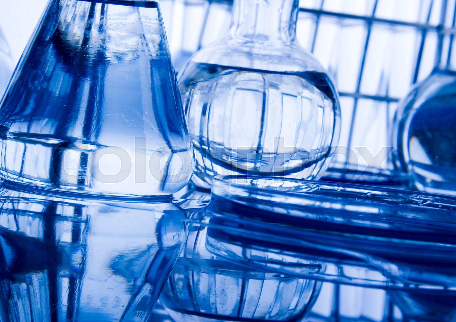 kemi, atom, kolbe | Stock foto | Colourbox