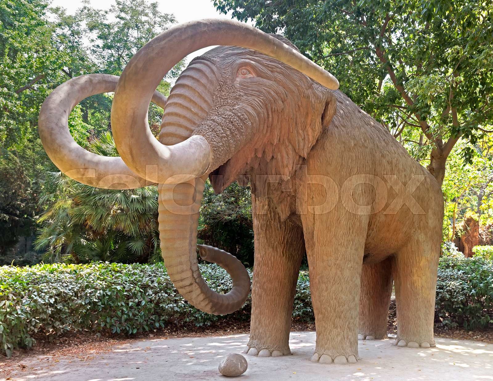Mammoth statue | Stock image | Colourbox