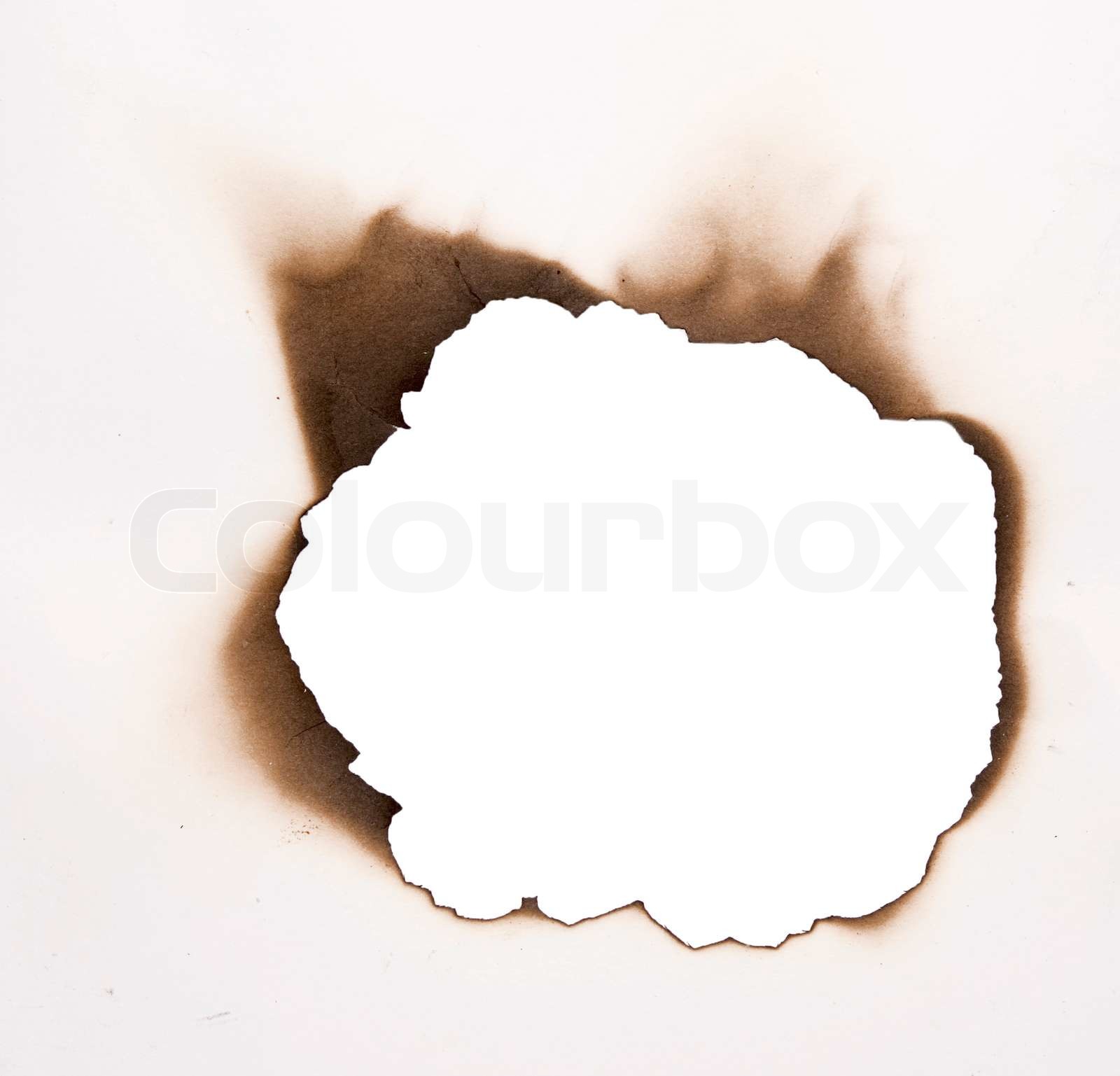 Burnt Paper Hole