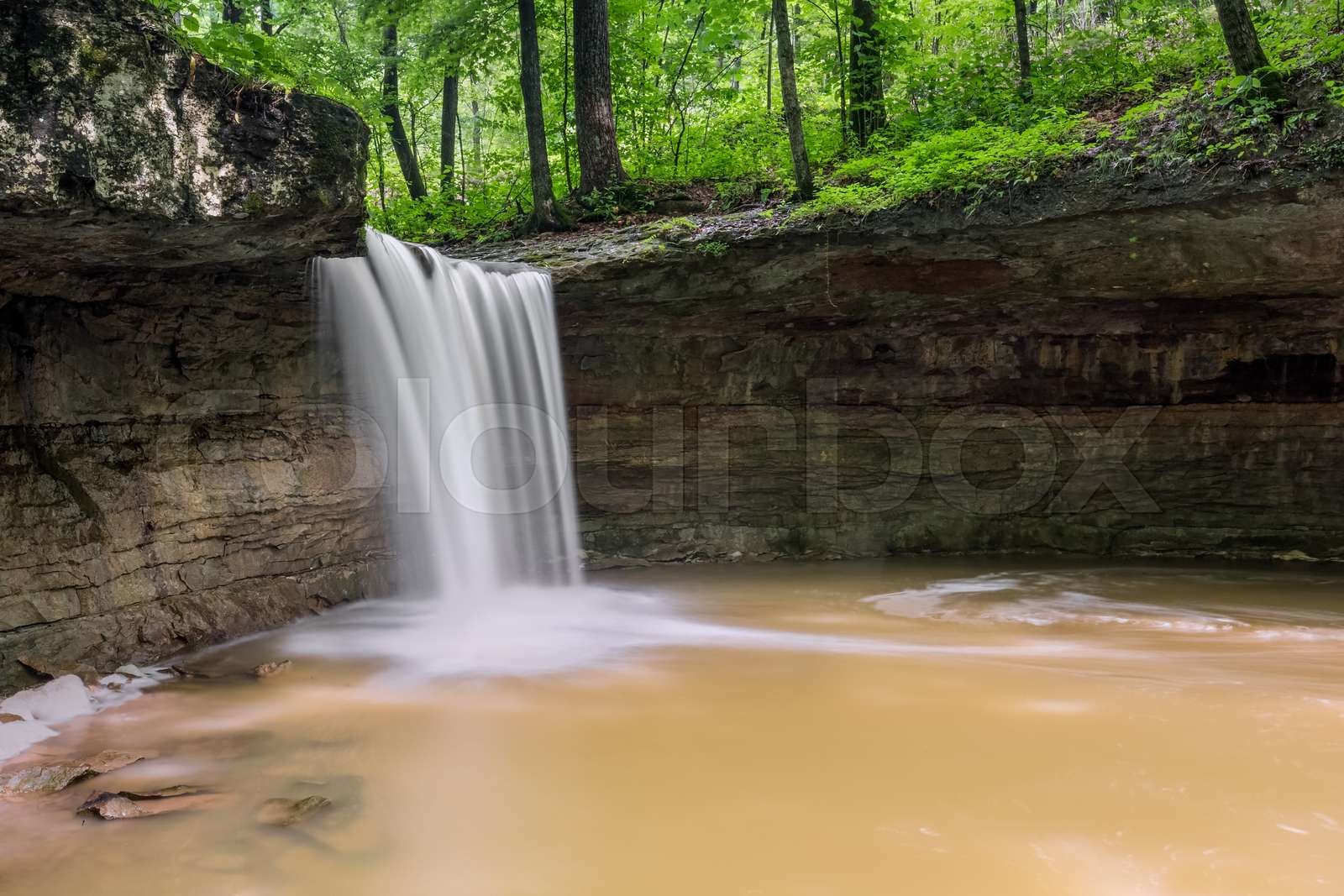 Indiana's Rock Rest Falls | Stock image | Colourbox