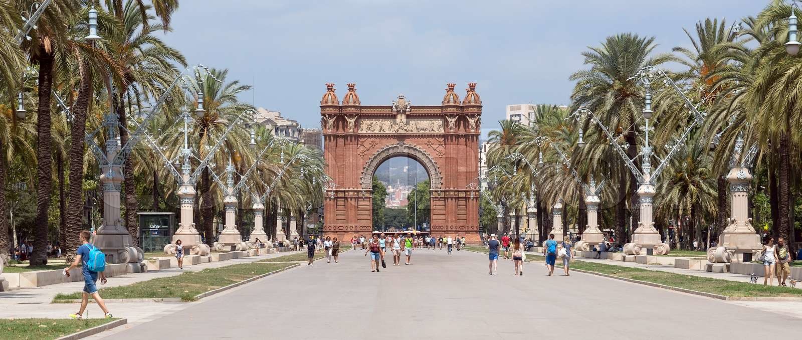 Arc de Triomf | Stock image | Colourbox
