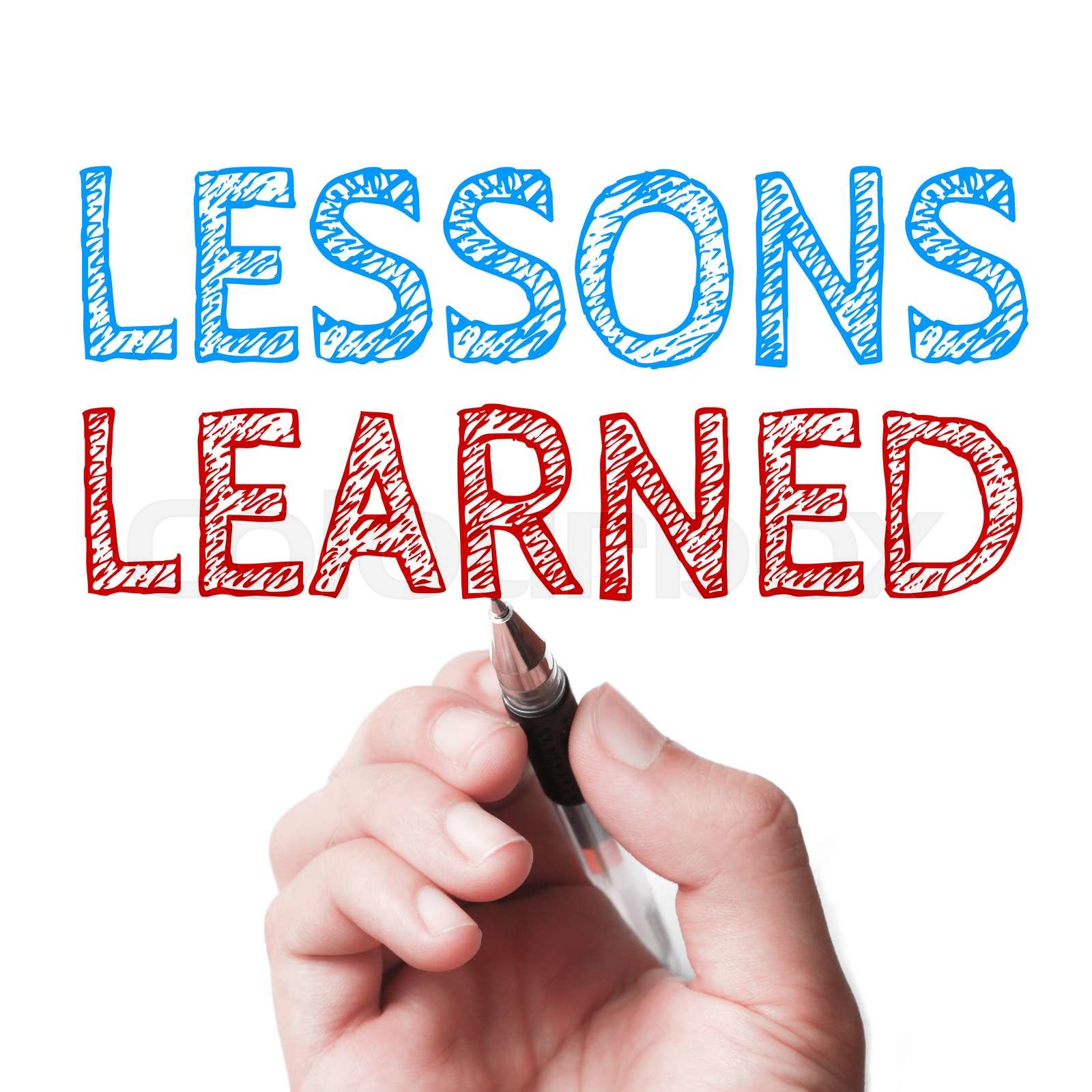 Lessons learned | Stock image | Colourbox