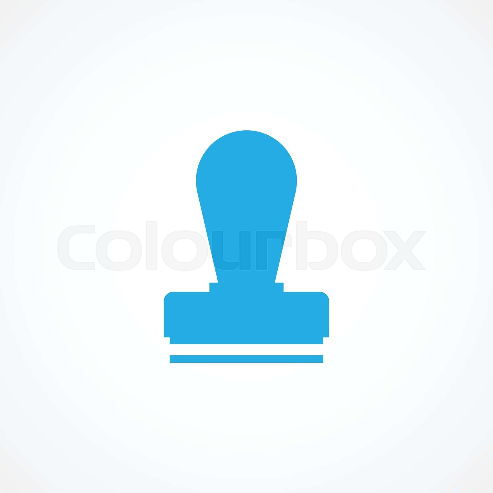 Stamp icon | Stock vector | Colourbox