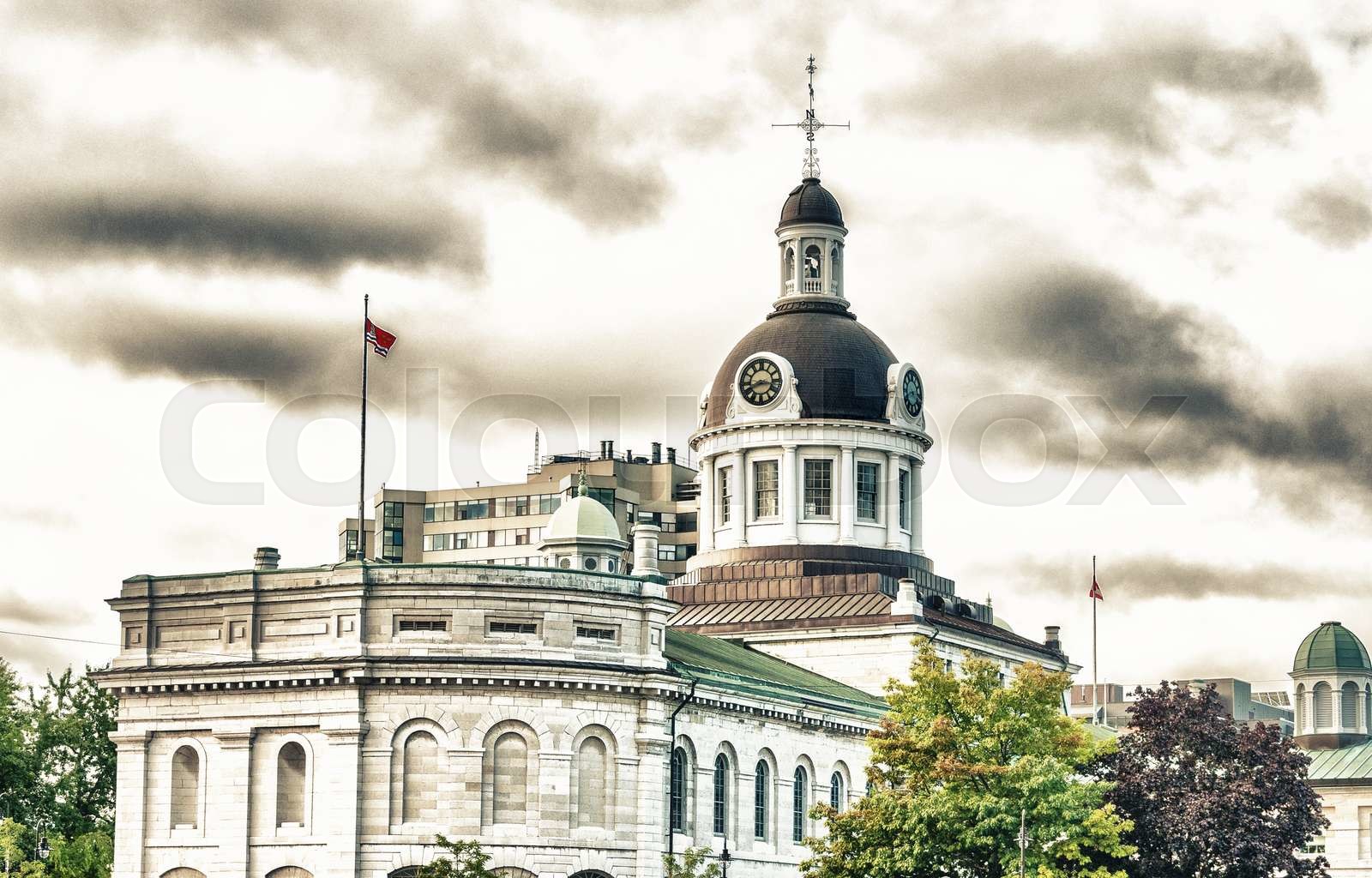 Ancient architecture of Quebec | Stock image | Colourbox