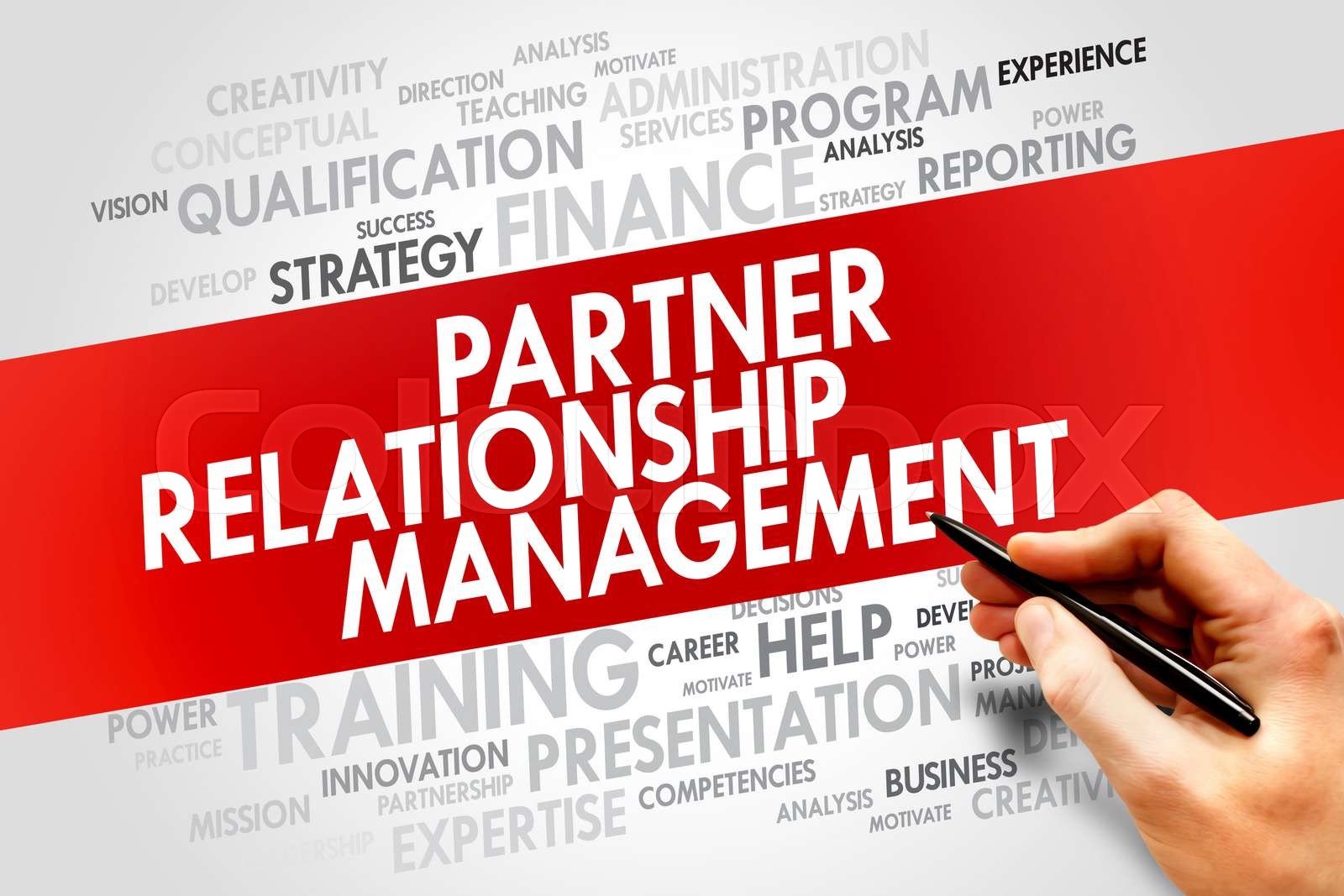 Partner Relationship Management | Stock image | Colourbox