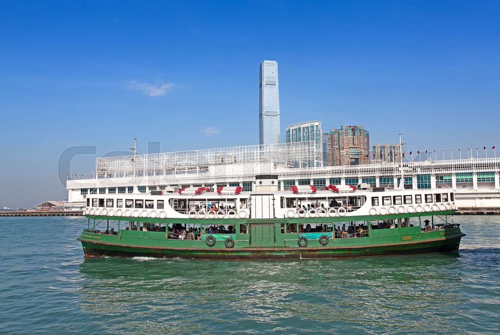 Hong Kong ferry | Stock image | Colourbox