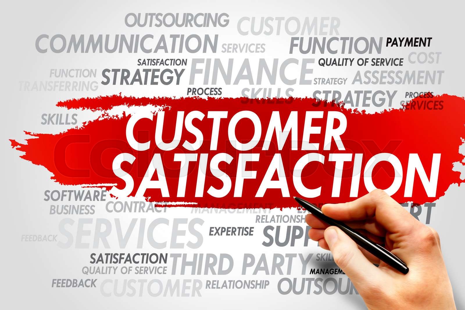 Customer Satisfaction | Stock image | Colourbox