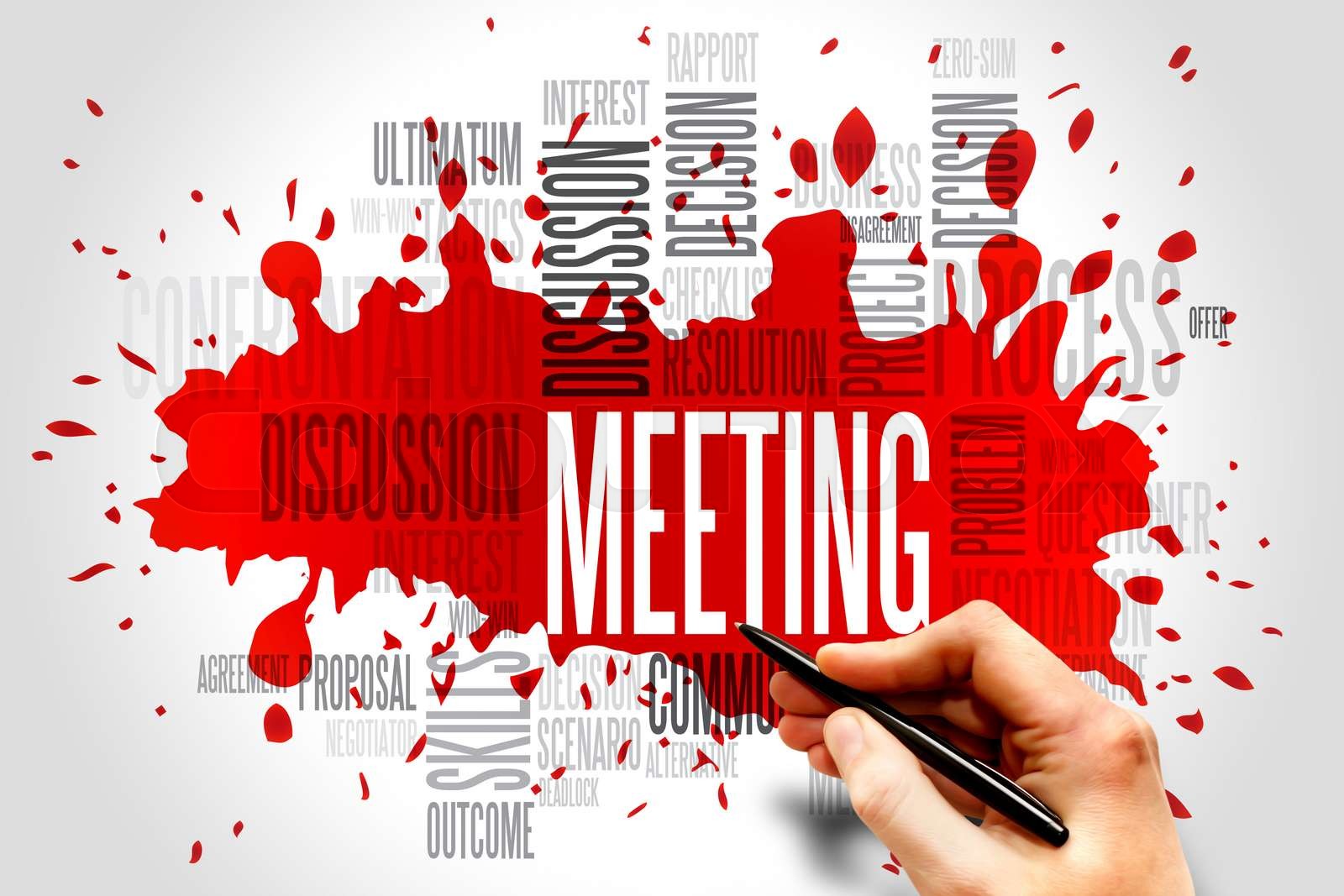 Meeting | Stock image | Colourbox