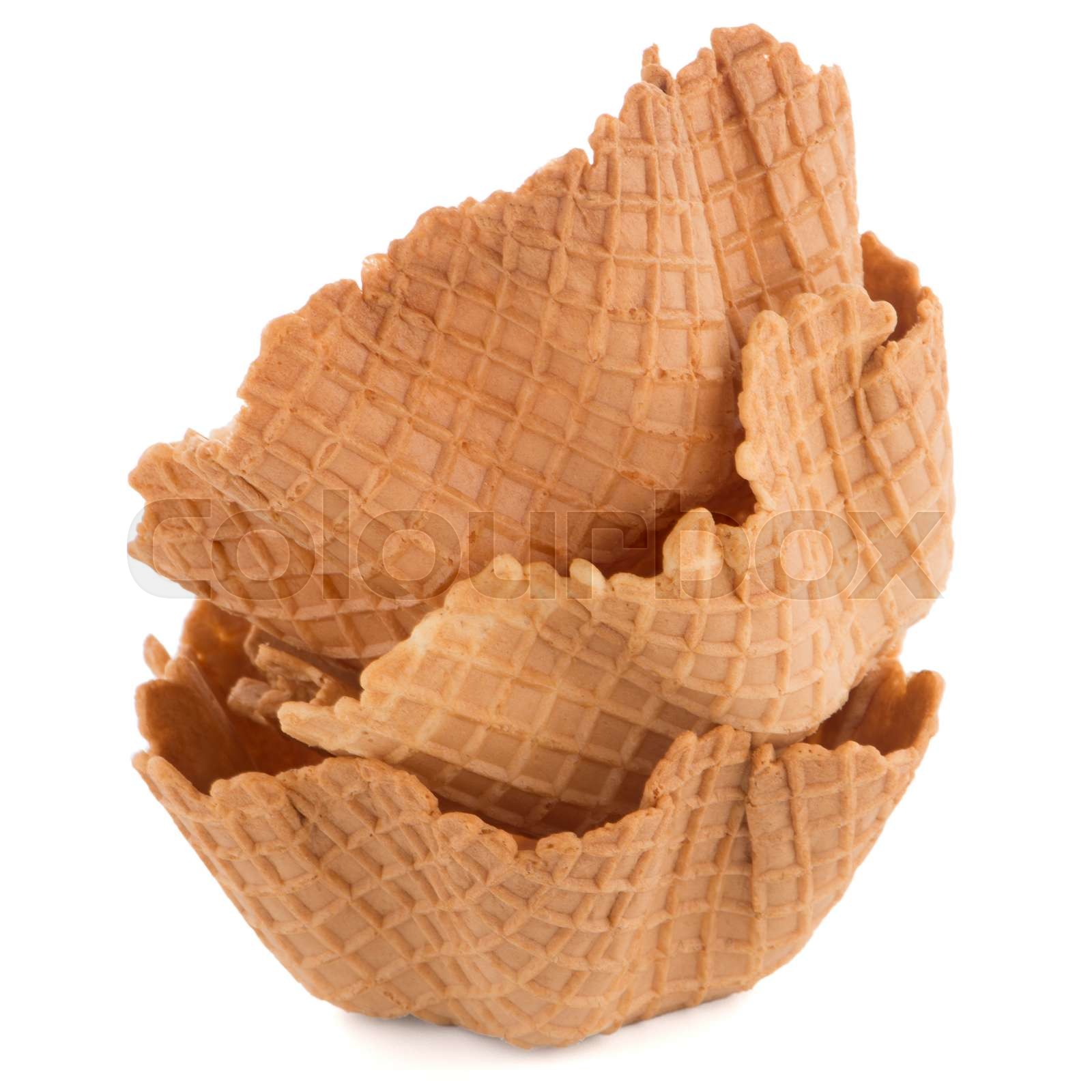 Wafer cups | Stock image | Colourbox