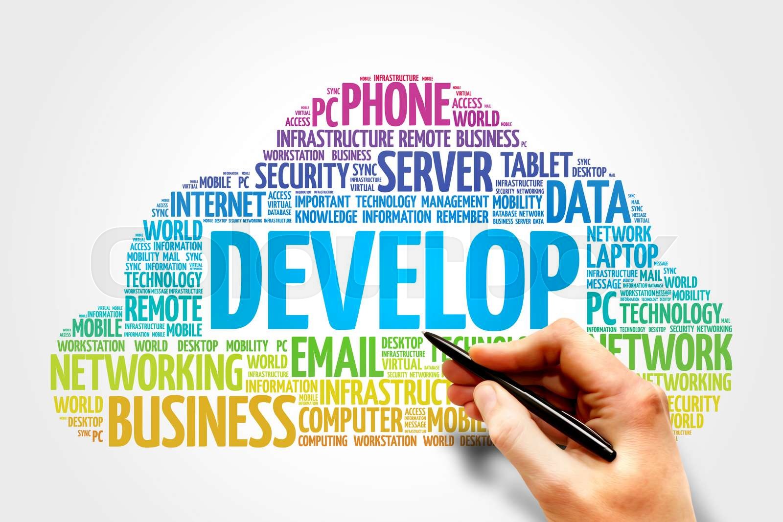 DEVELOP | Stock image | Colourbox