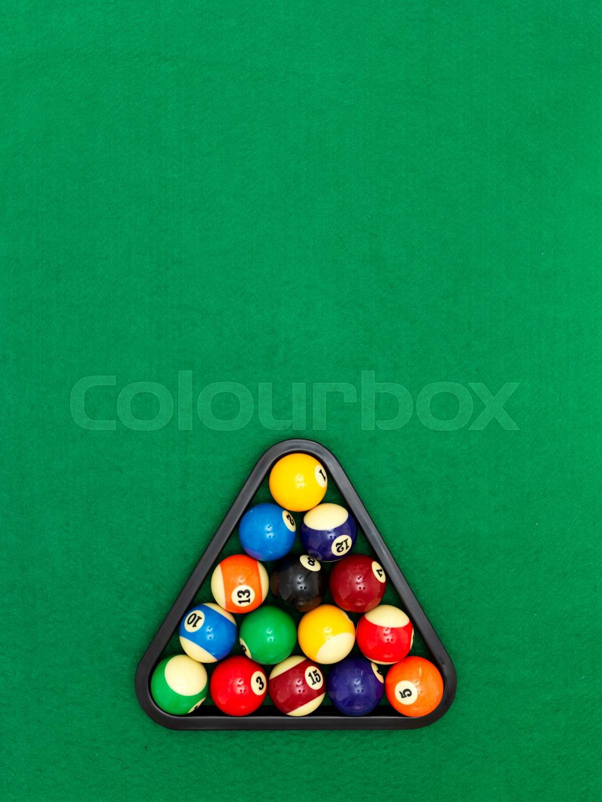 Billiard Balls | Stock image | Colourbox