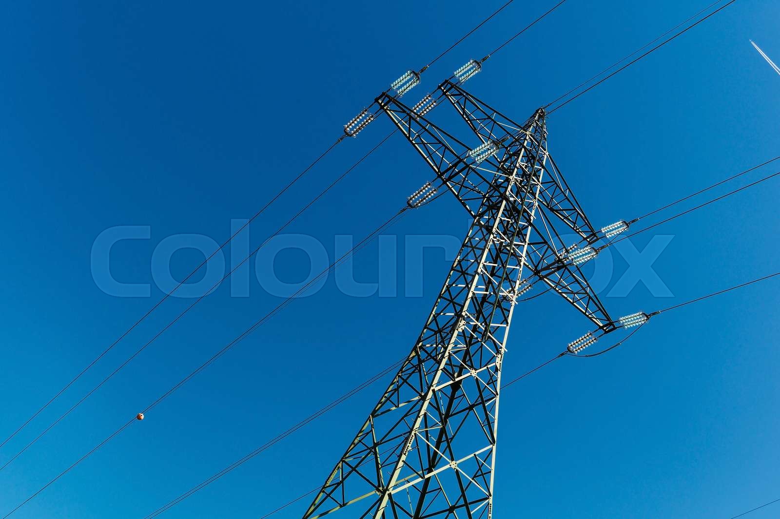 pylon backlight | Stock image | Colourbox