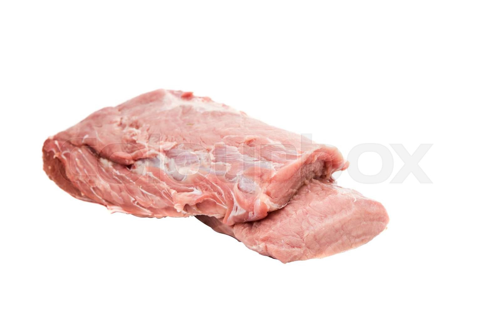 fresh pork fillet | Stock image | Colourbox