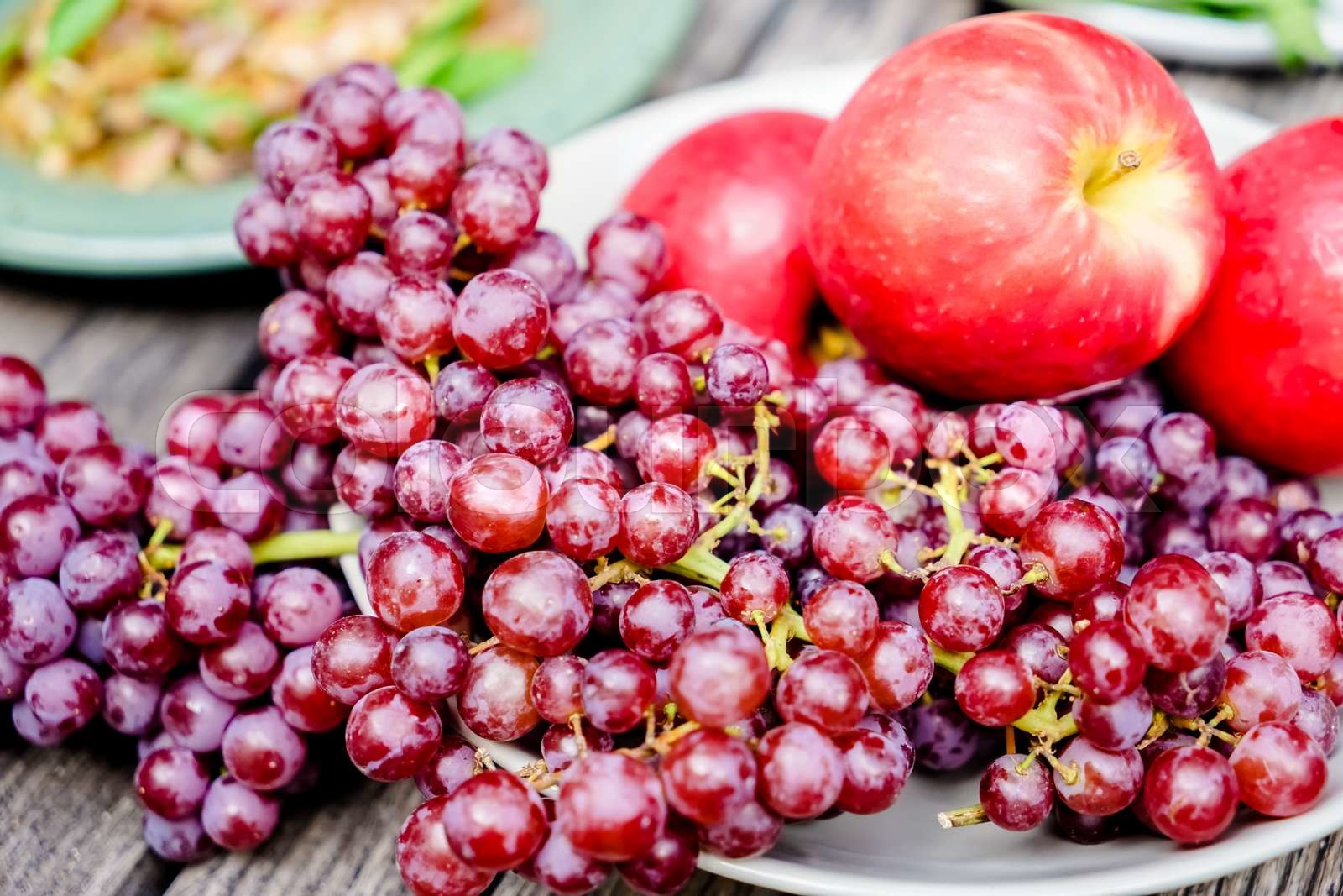Red grape fruits | Stock image | Colourbox
