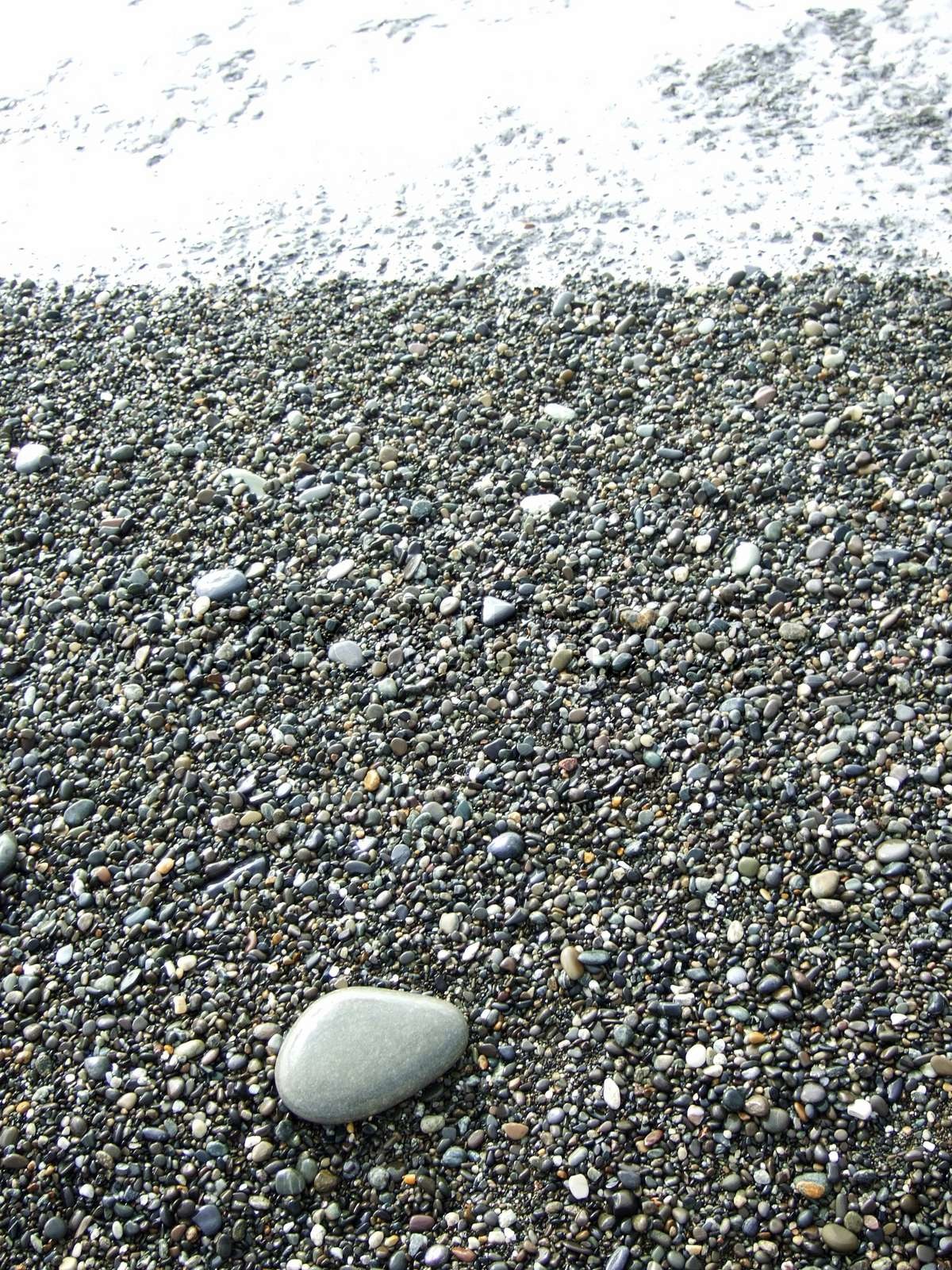 sten småsten på en strand | Stock foto | Colourbox