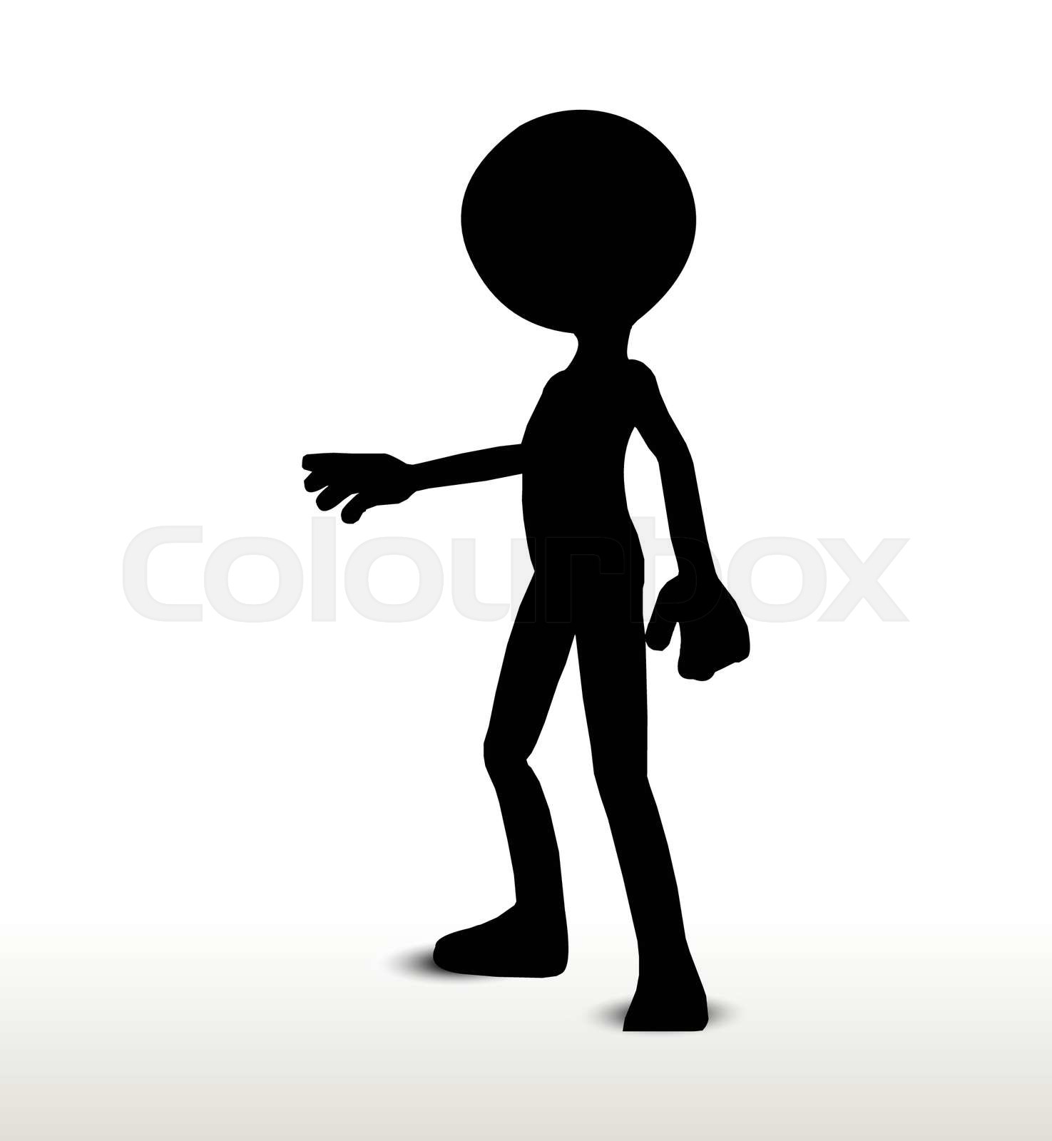 raise hand | Stock vector | Colourbox