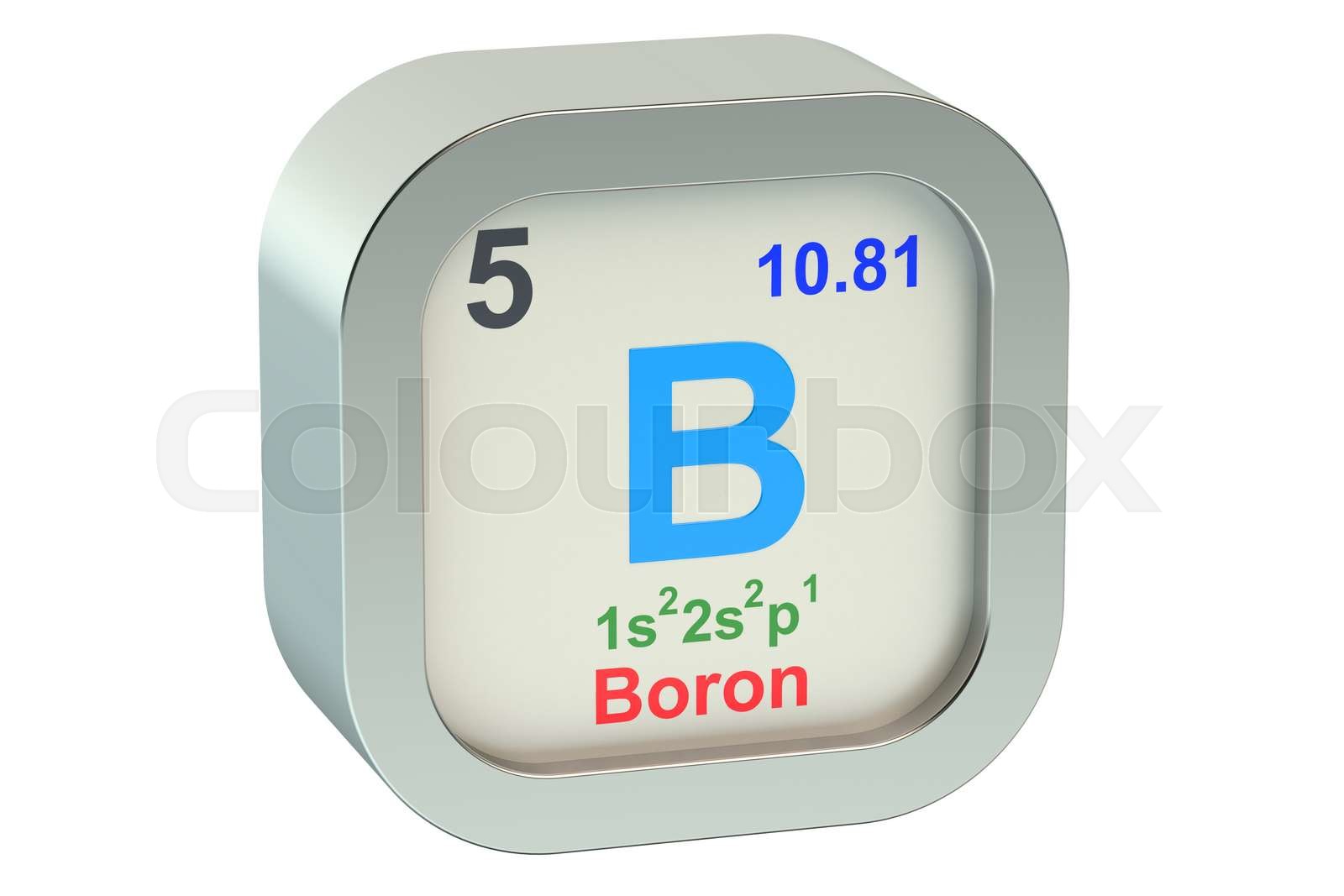 Boron Periodic Table Symbol