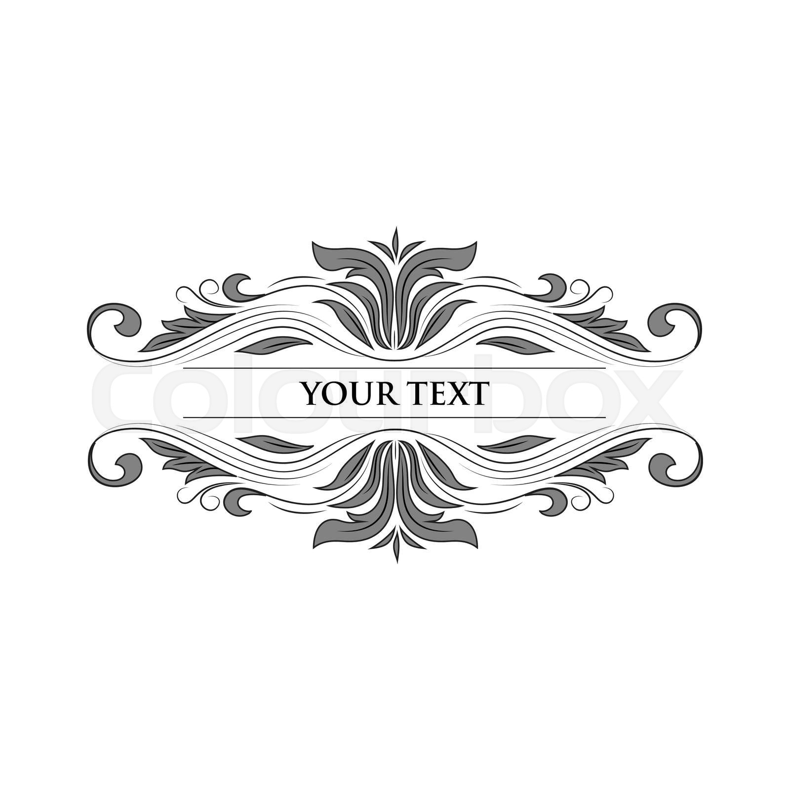 design, banner, typo | Stock-Vektor | Colourbox