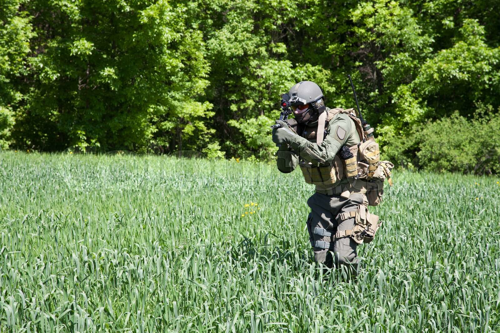 Jagdkommando Austrian special forces | Stock image | Colourbox