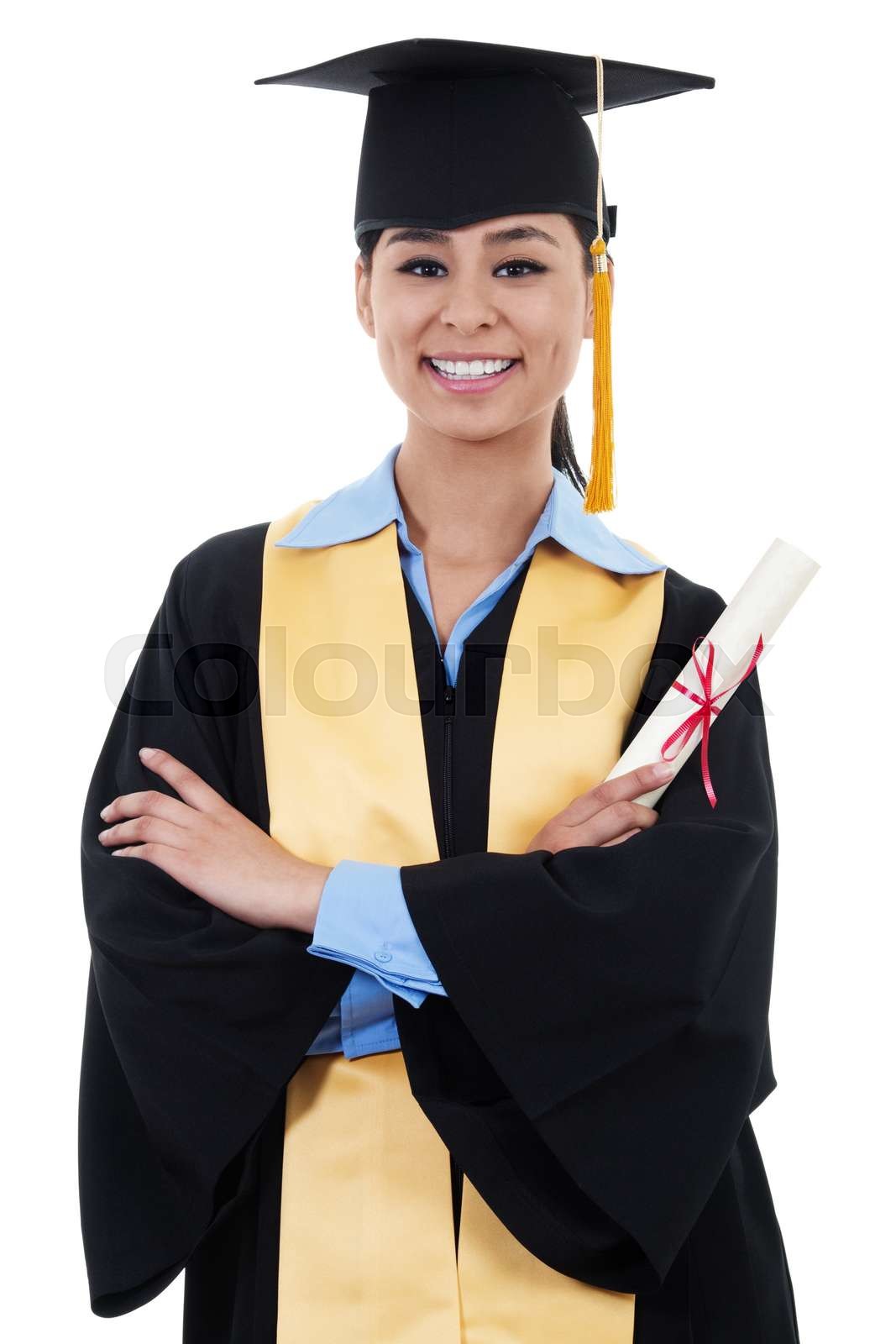 Female Graduate | Stock image | Colourbox