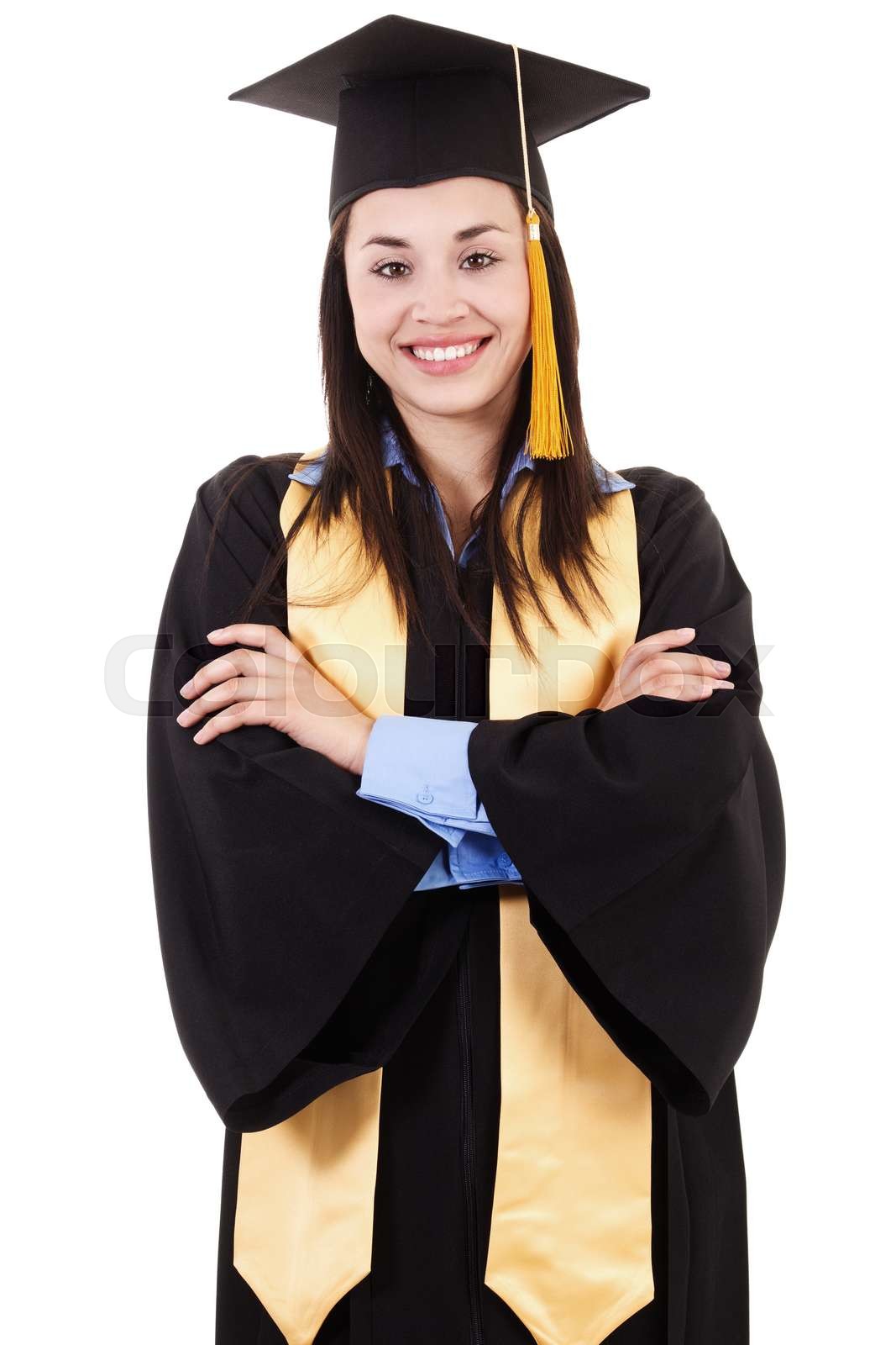 Female College Graduate | Stock image | Colourbox
