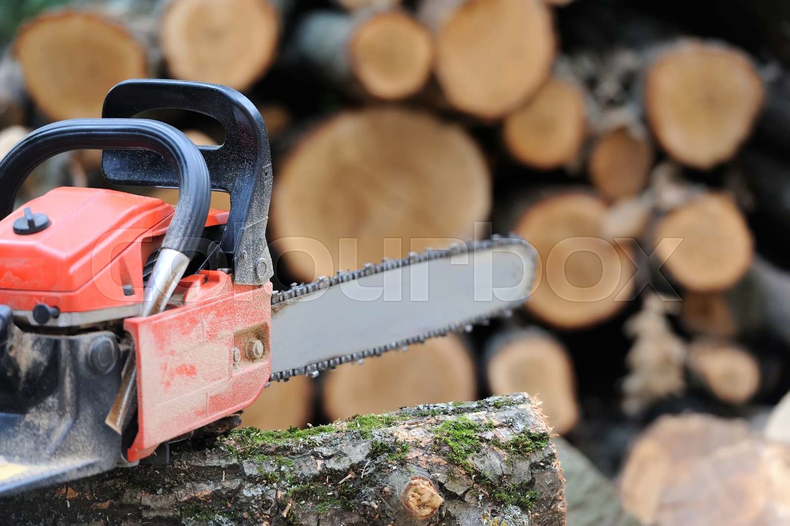 Chainsaw | Stock image | Colourbox