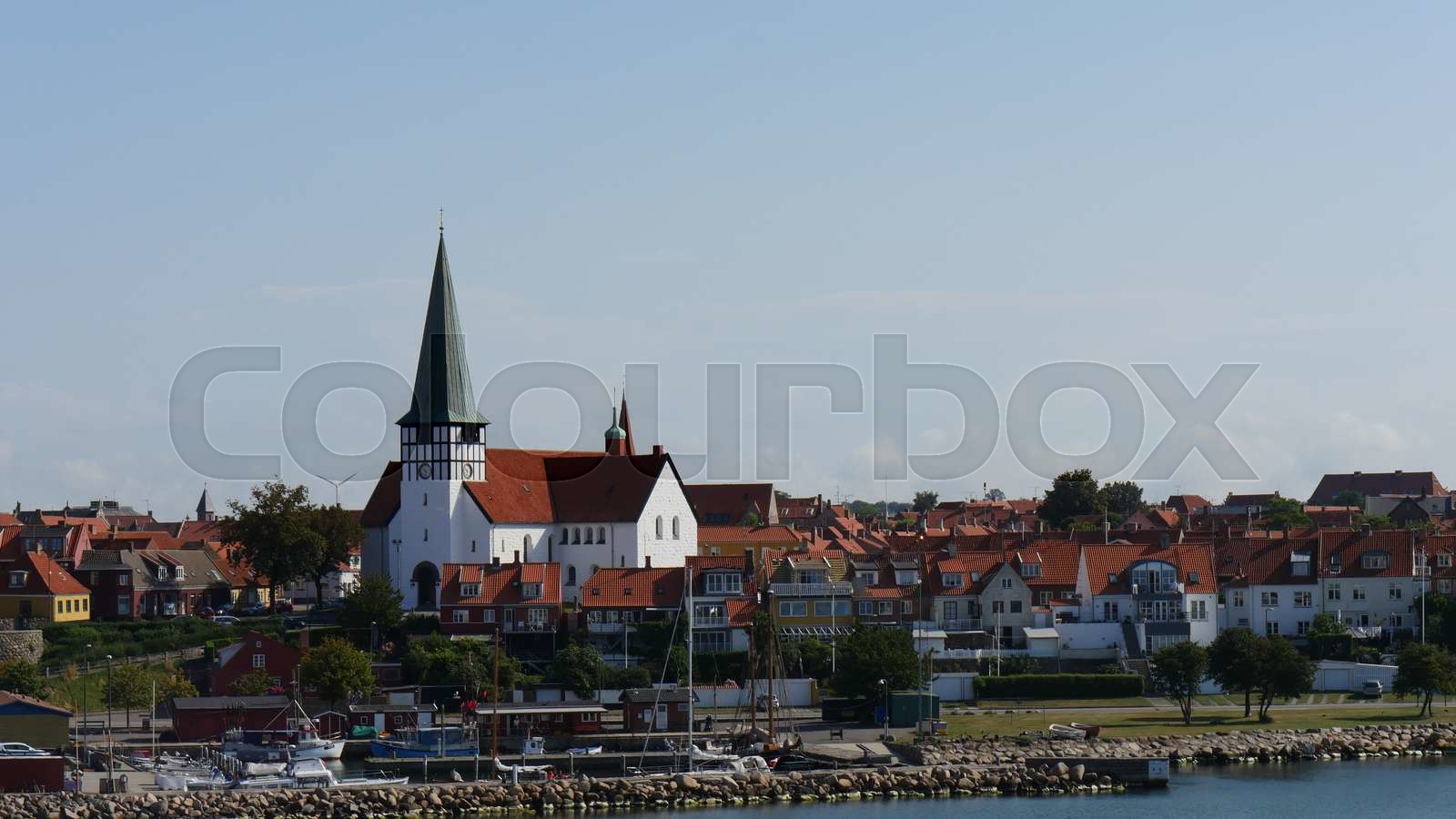 Rønne from Bornholm | Stock image | Colourbox