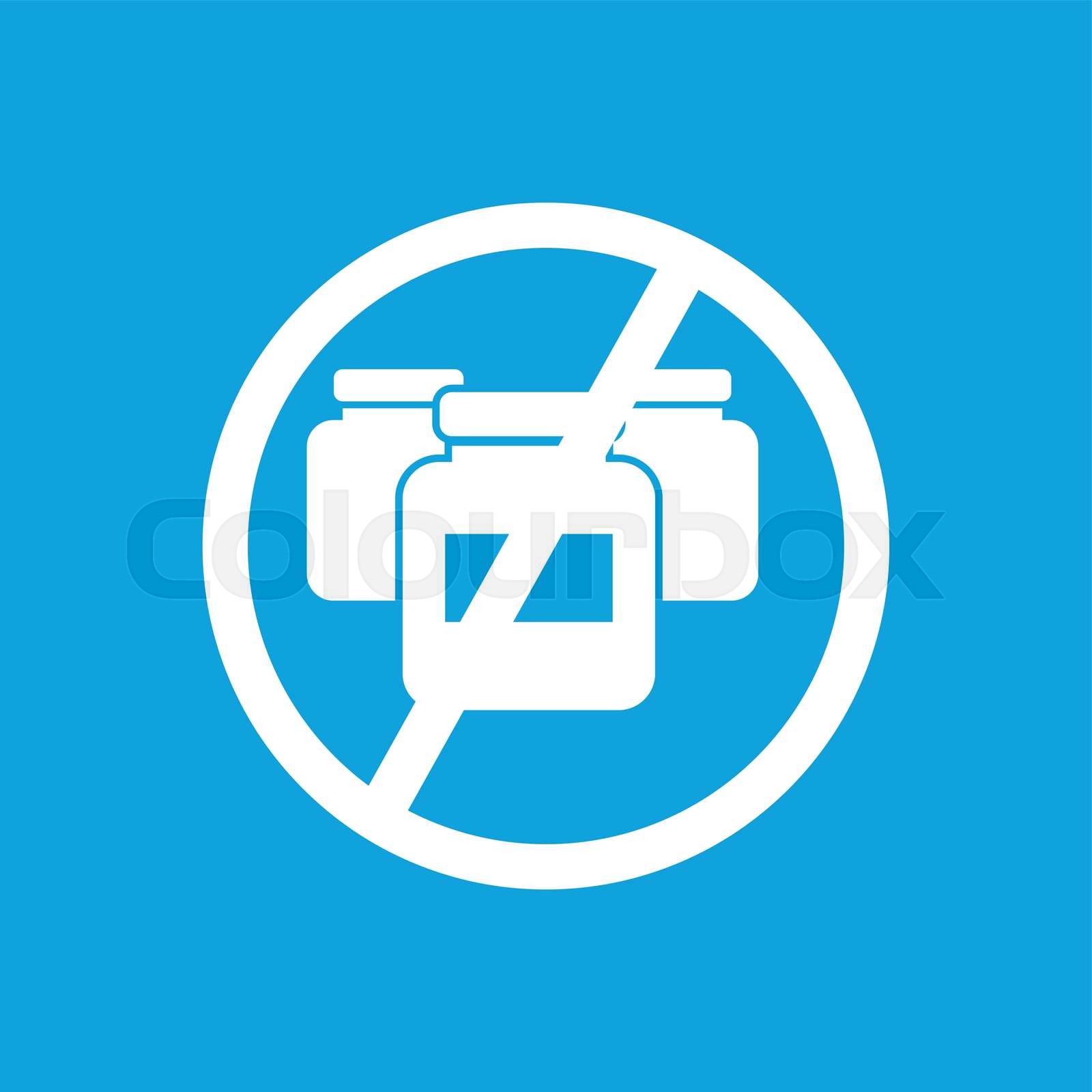 No medicine icon, simple | Stock vector | Colourbox