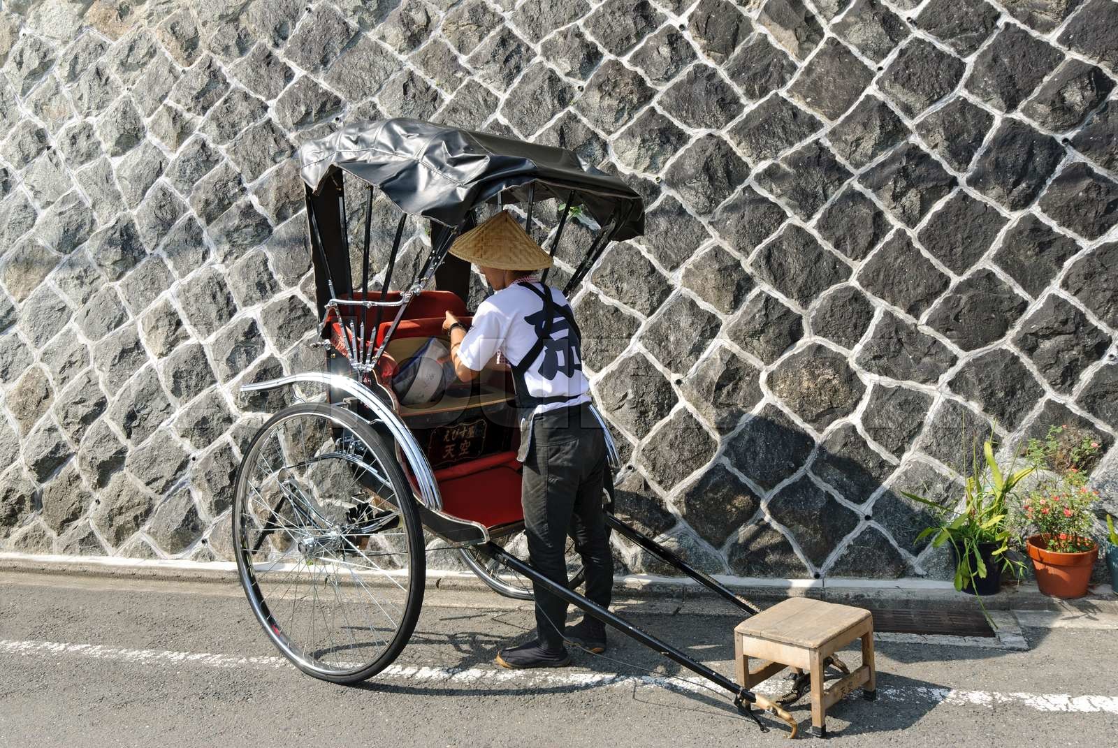 Rickshaw in Japan | Stock image | Colourbox