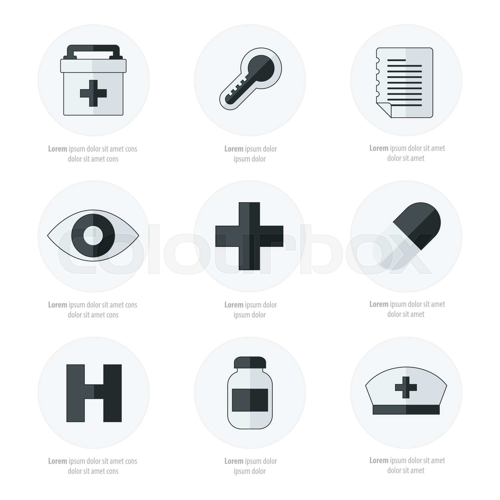 icon, op, symbol | Stock-Vektor | Colourbox