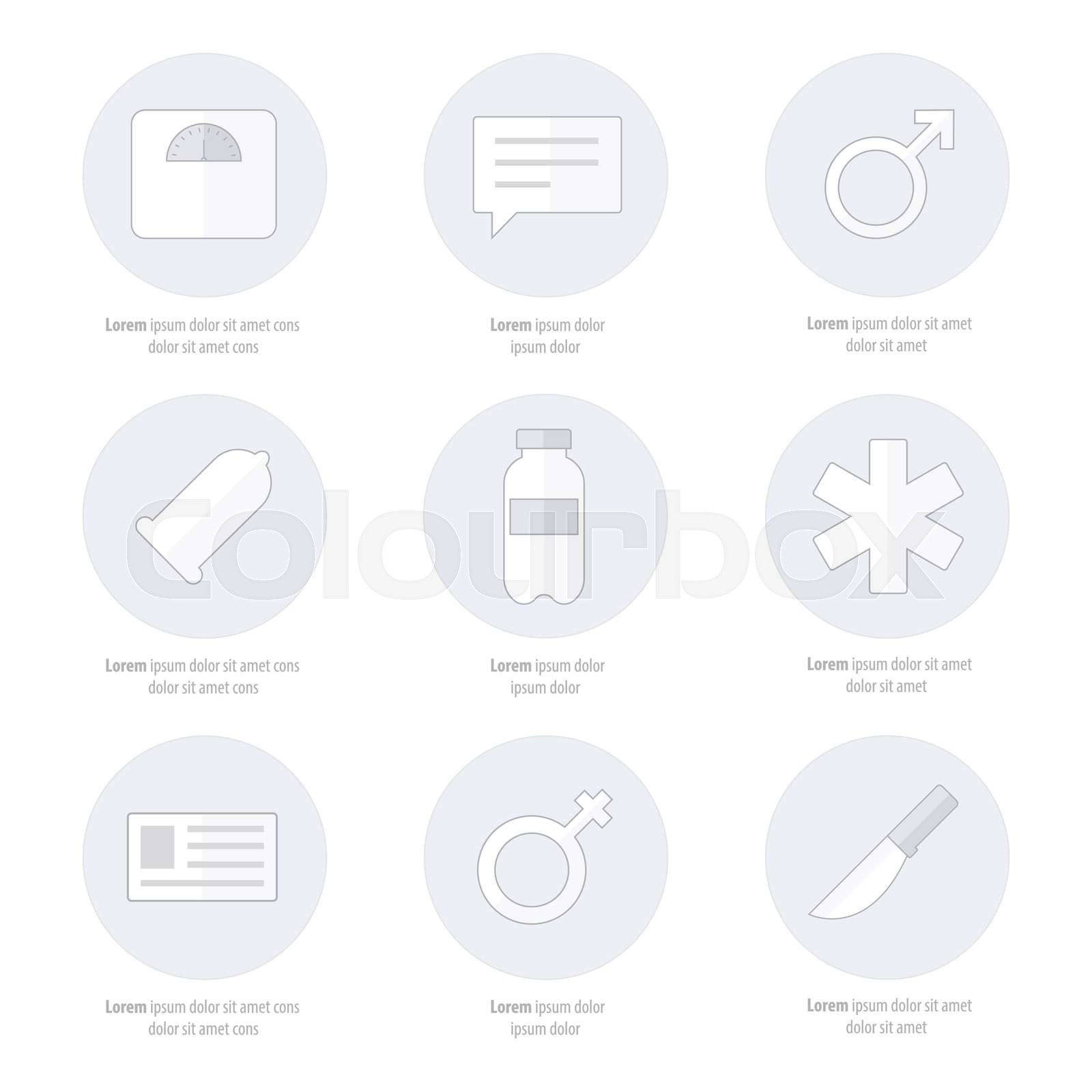 icon, op, symbol | Stock-Vektor | Colourbox