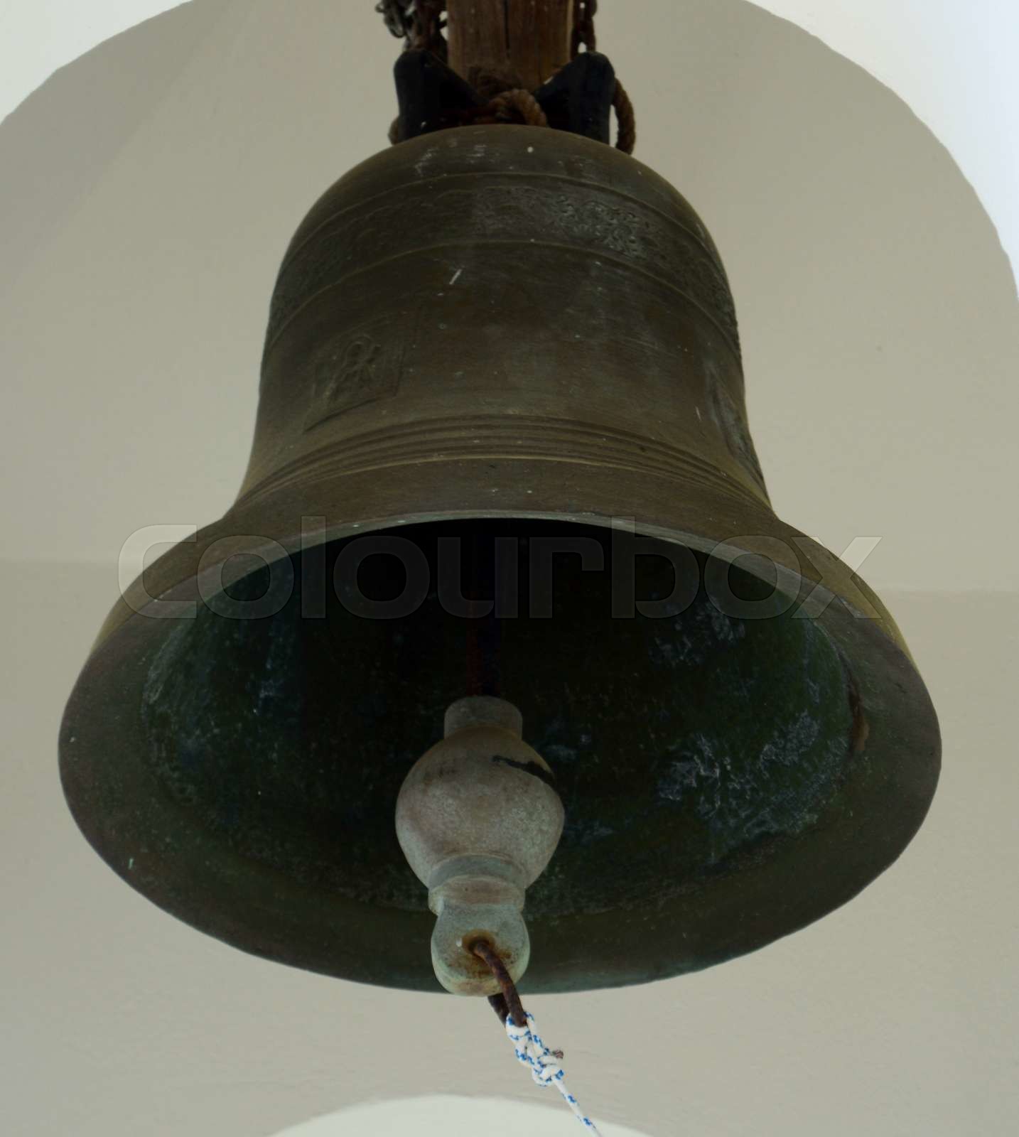 Old bronze bell | Stock image | Colourbox