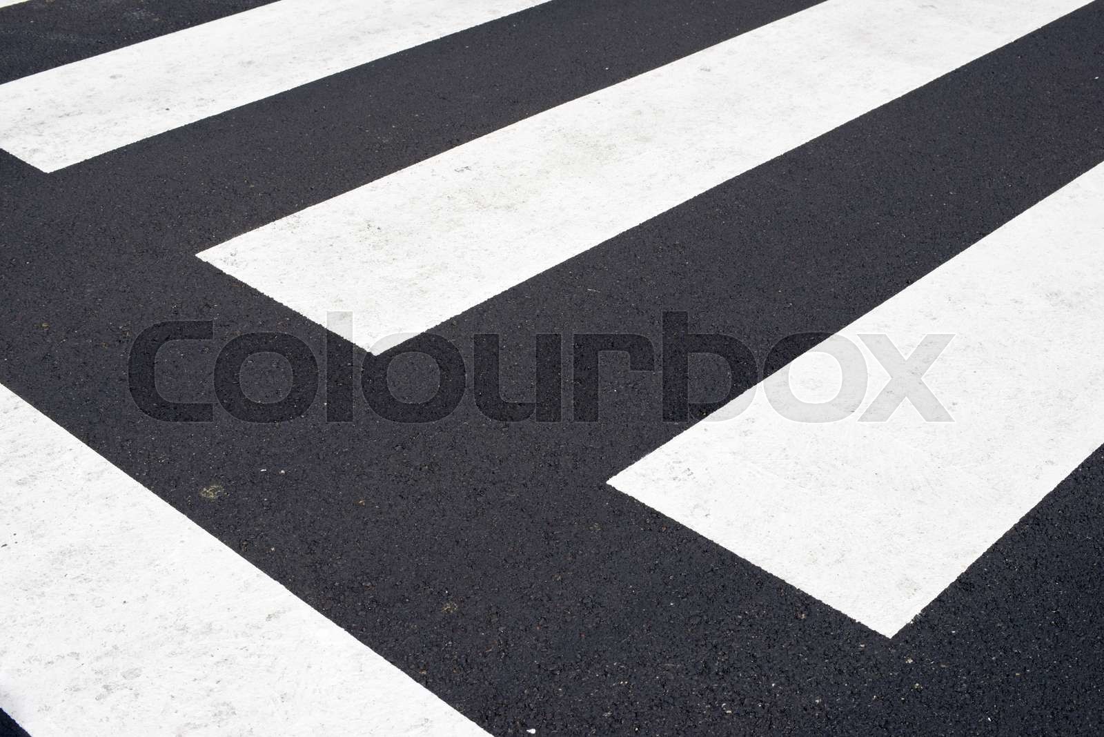 Zebra crossing | Stock image | Colourbox
