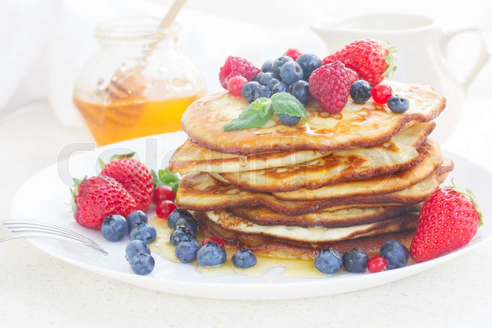 Pancakes | Stock image | Colourbox