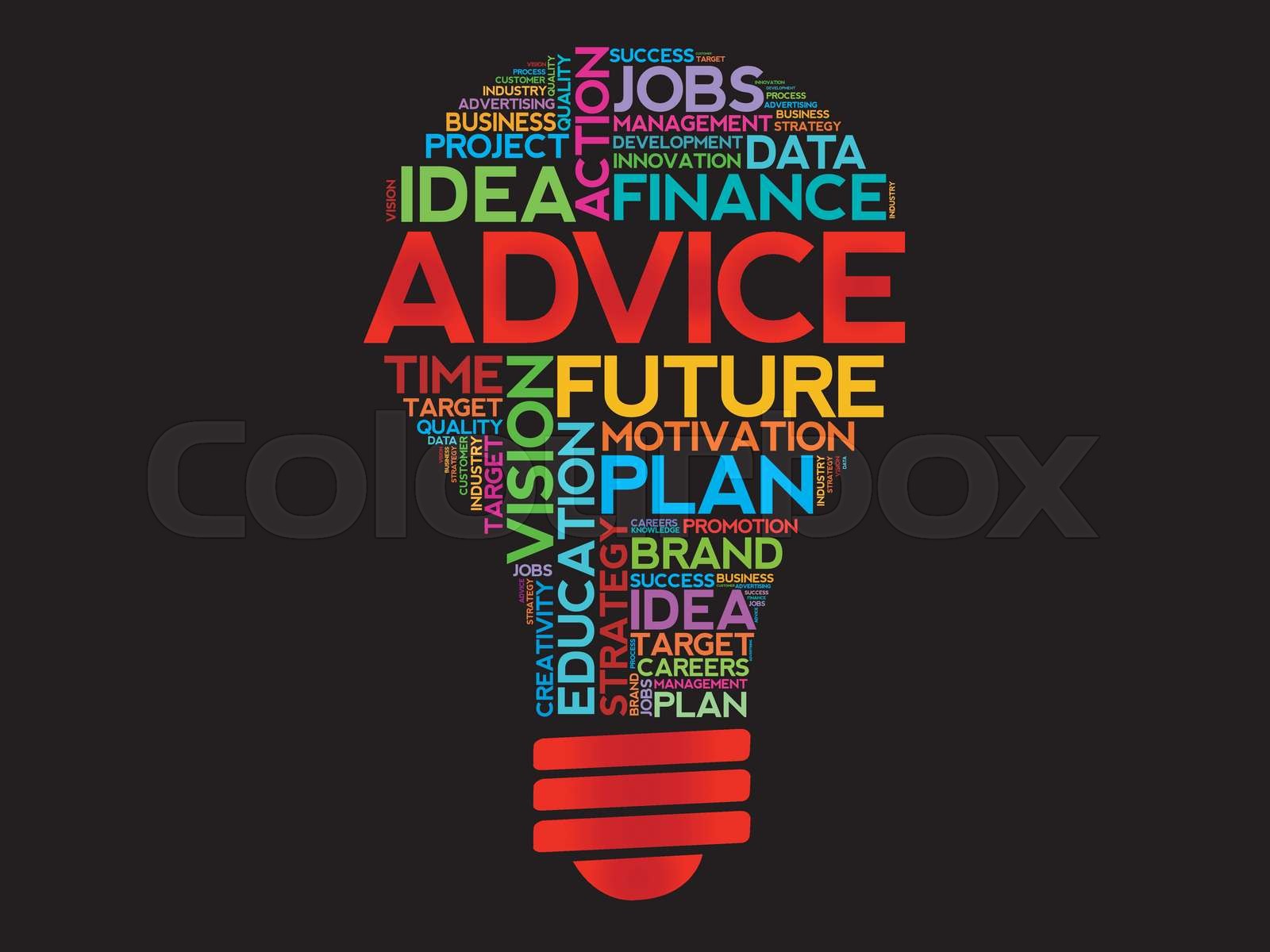 Advice | Stock vector | Colourbox