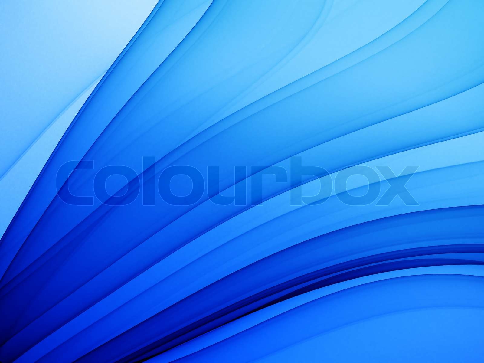 deep blue abstract theme - high quality render | Stock image | Colourbox