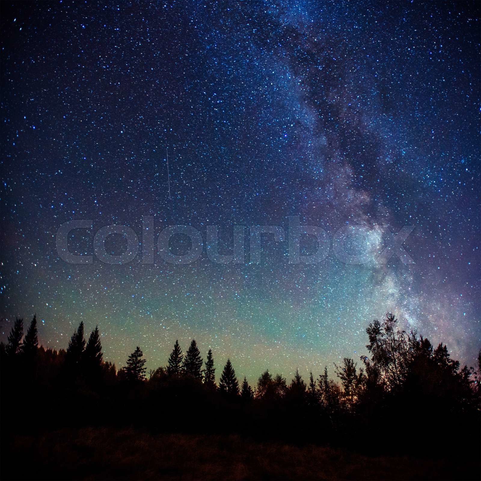 starry sky | Stock image | Colourbox
