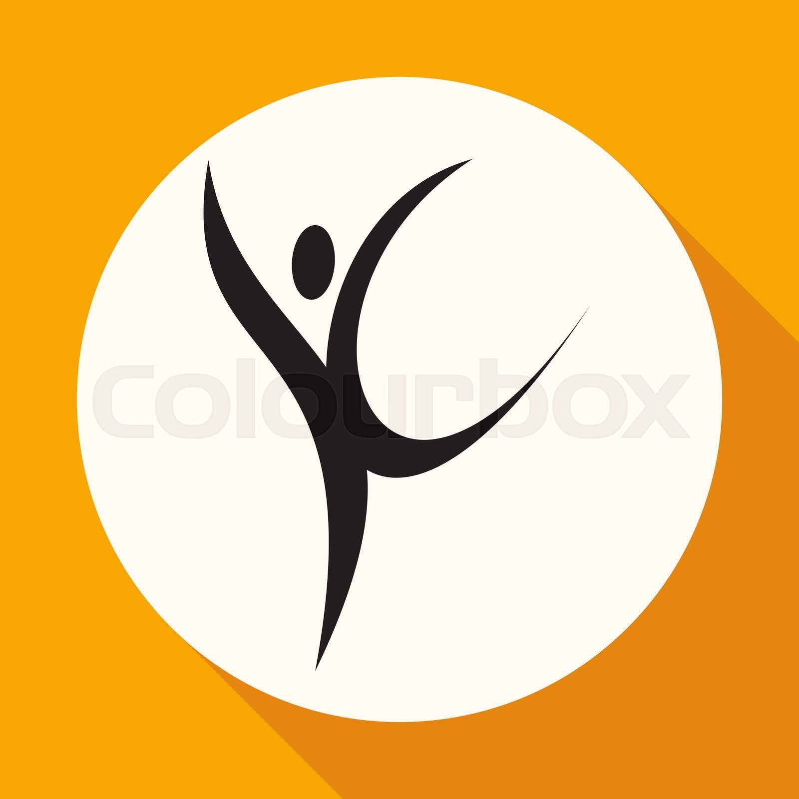 dance icon | Stock vector | Colourbox