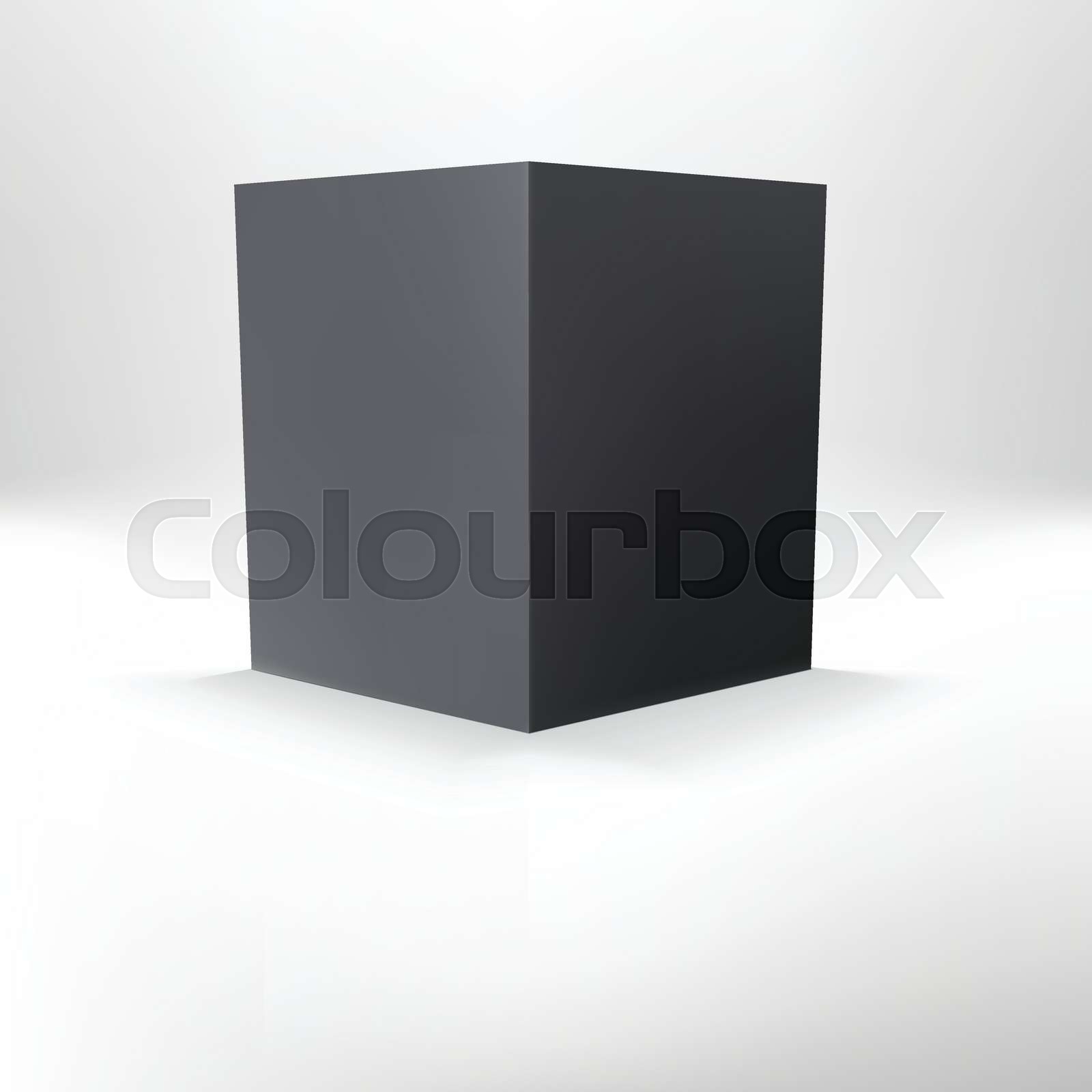 Open folder template standing | Stock vector | Colourbox