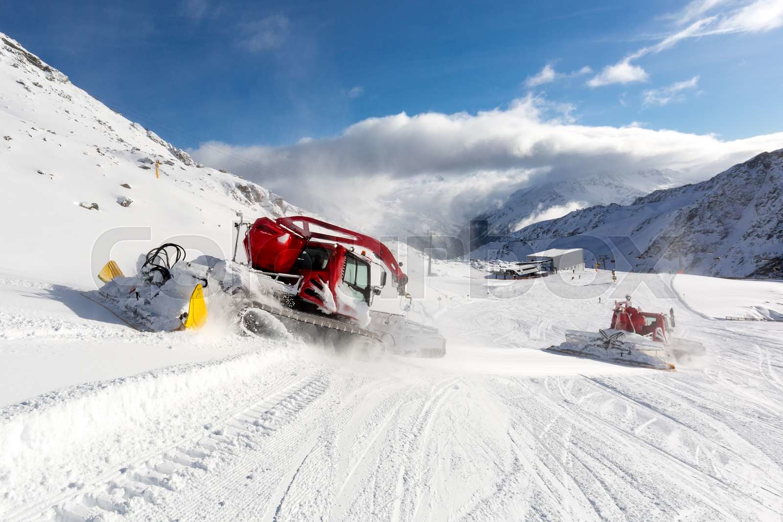 Piste basher | Stock image | Colourbox