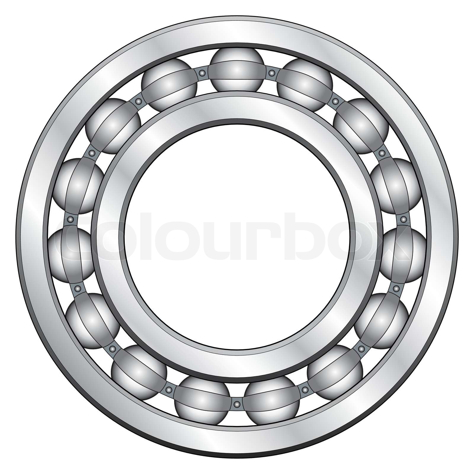 Ball bearing for various designs | Stock vector | Colourbox